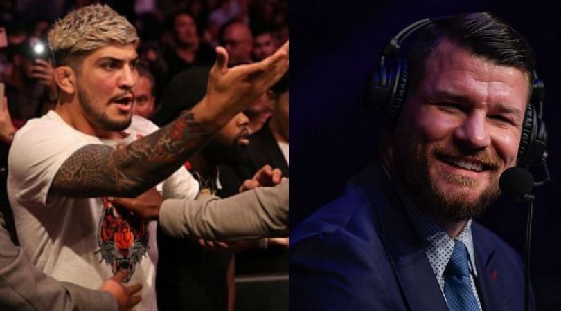 UFC News: Michael Bisping reacts to his son Callum trolling 'stain on ...