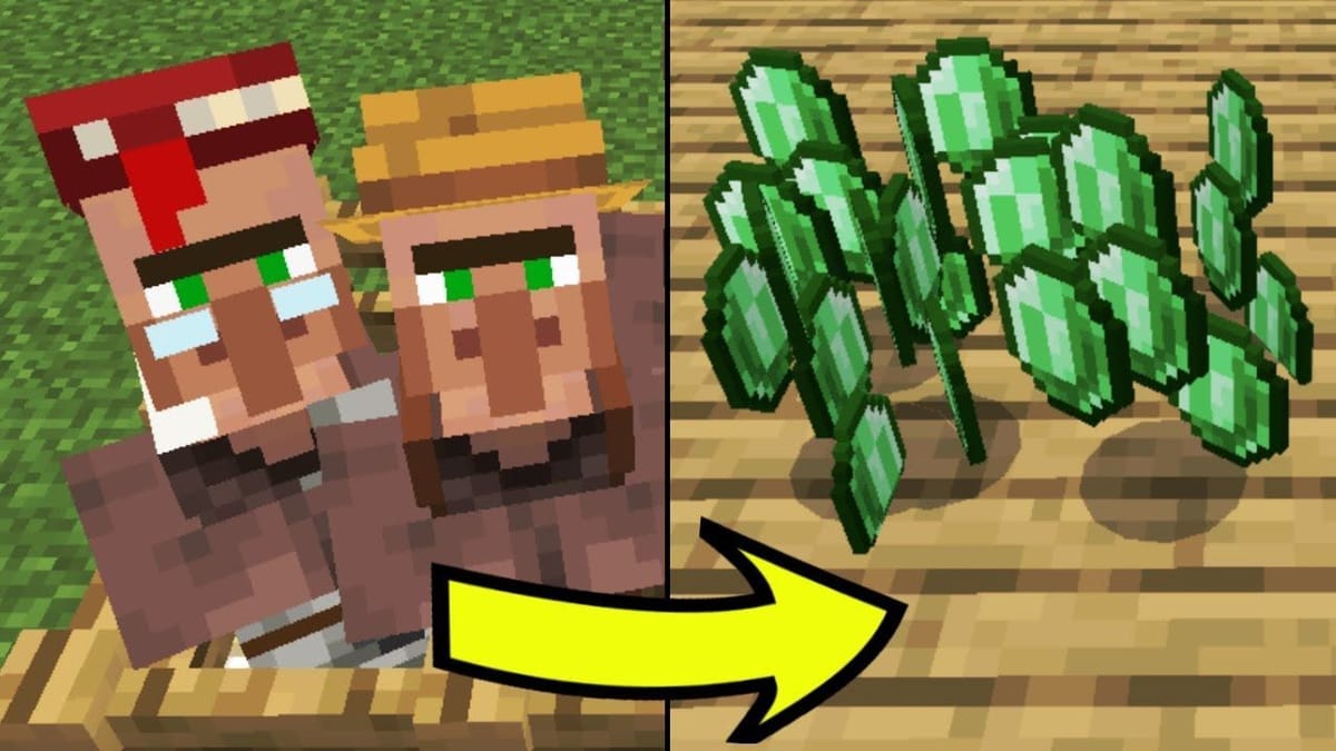 5 best Minecraft villagers emerald farming