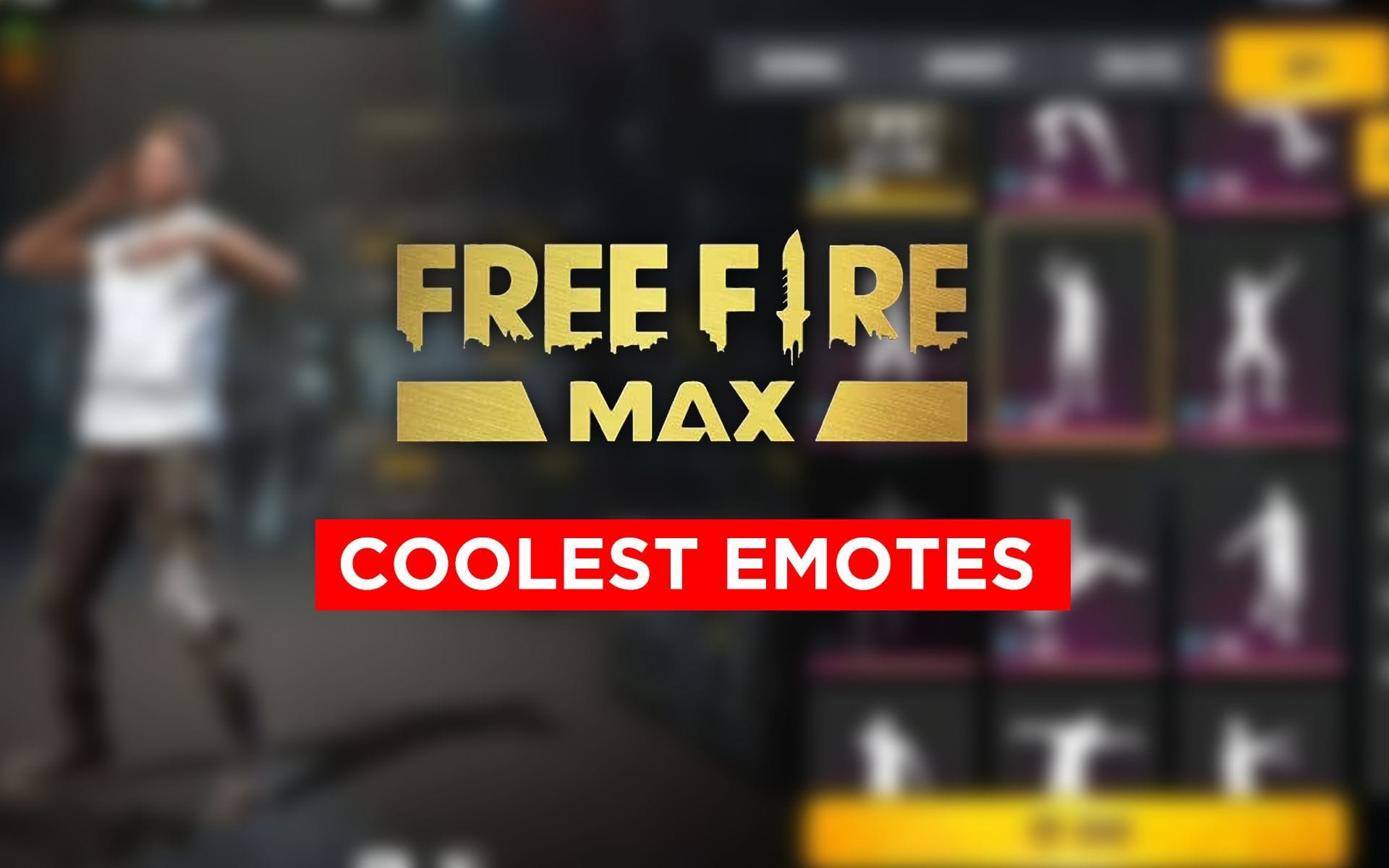 Top 5 coolest emotes in Free Fire Max as of October 2021