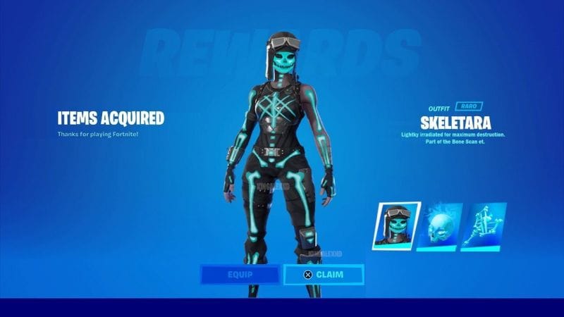 How to get the Skeletara skin in Fortnite Chapter 2 Season 8