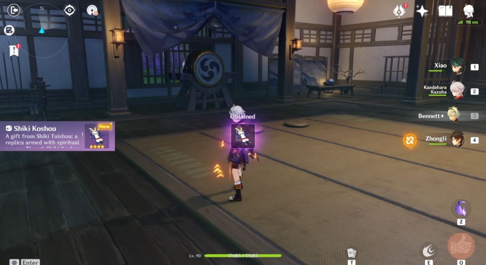 How to get Shiki Koshou companion in Genshin Impact