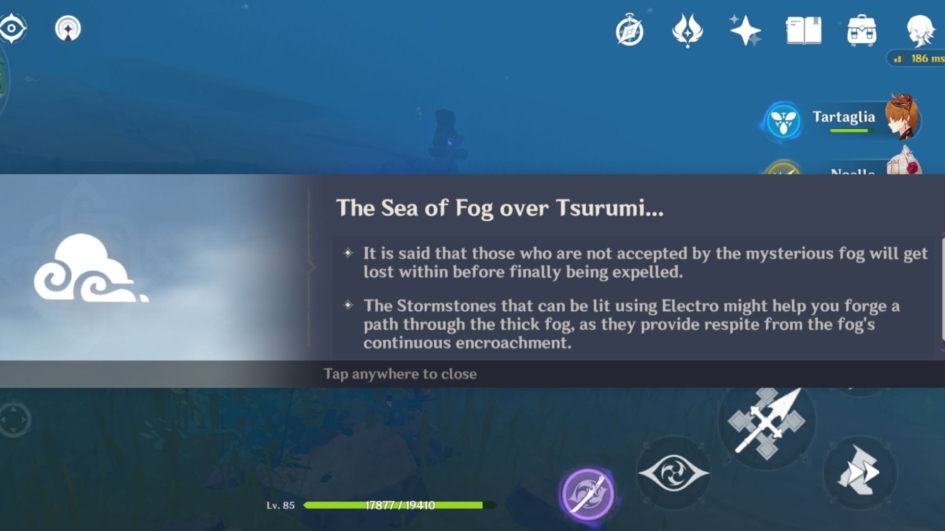 3 tips for dealing with the fog in Tsurumi island in Genshin Impact