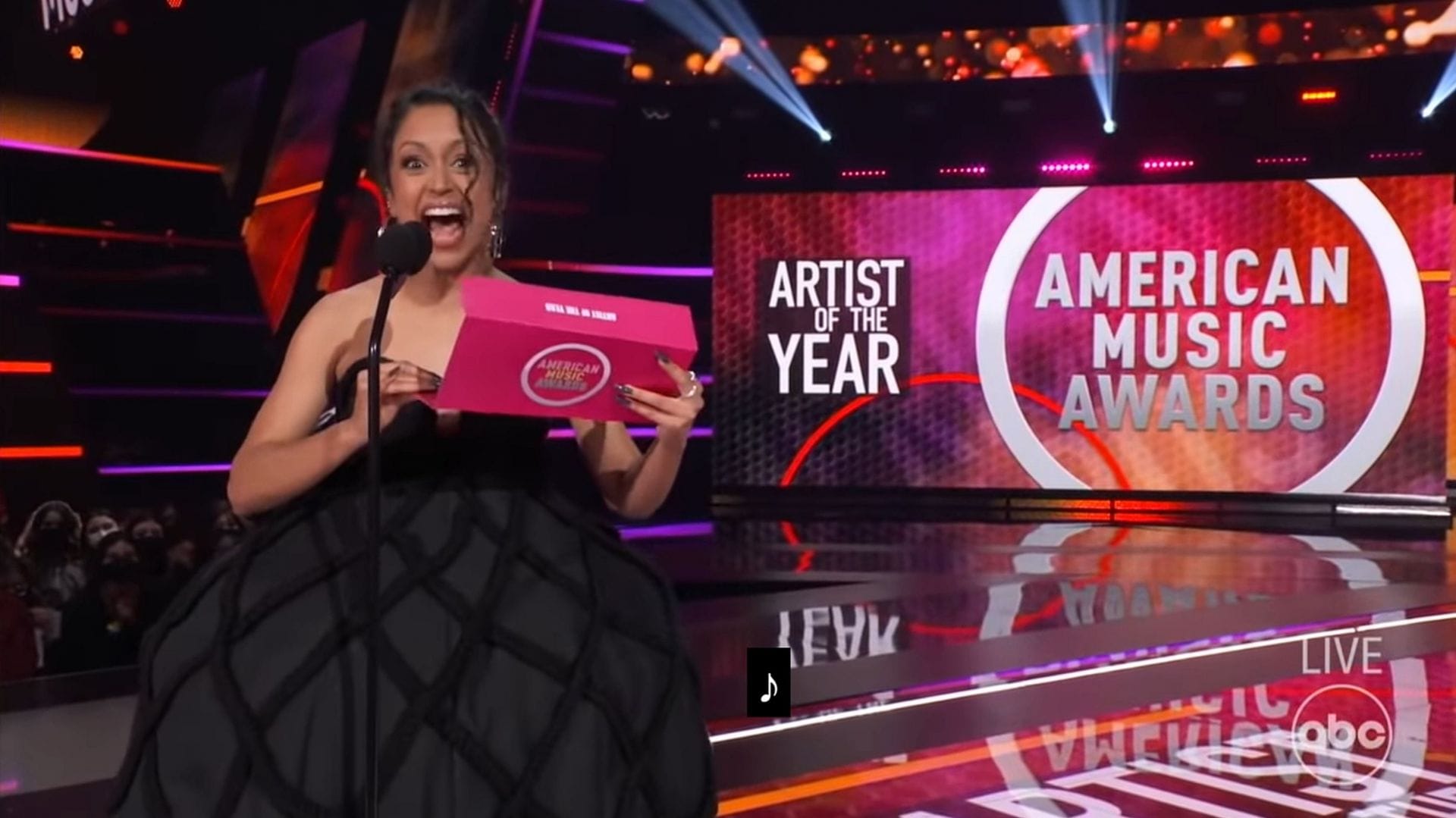 Liza Koshy can't stop gushing about BTS after their AMA win