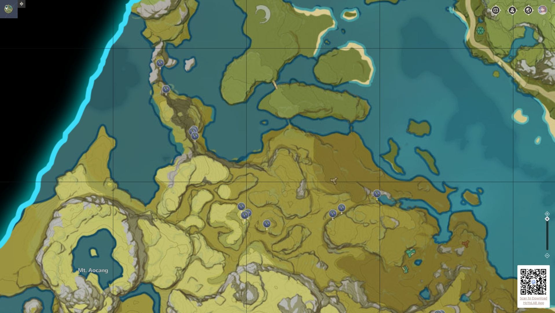 All Violetgrass locations in Genshin Impact