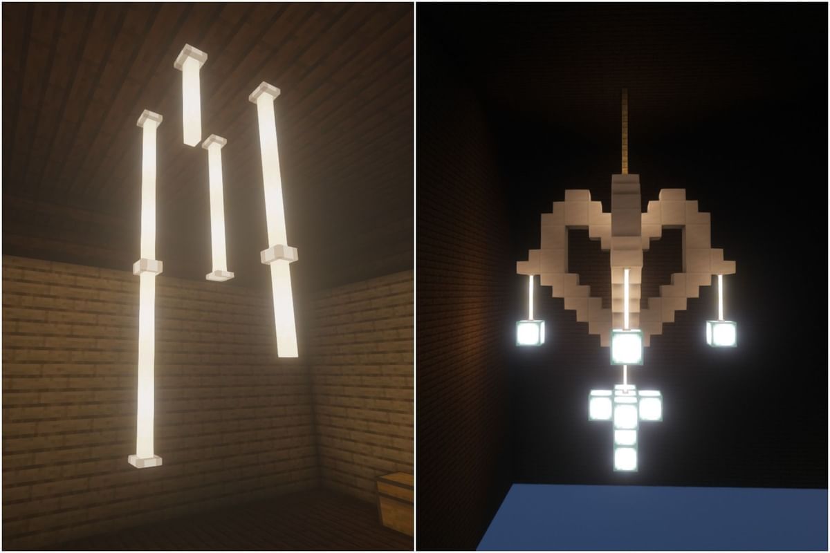 5 best ceiling decoration ideas for Minecraft houses