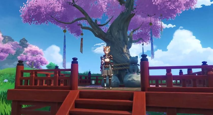 Genshin Impact 2.3 leaks: New Sakura tree furnishing spotted as Sacred ...