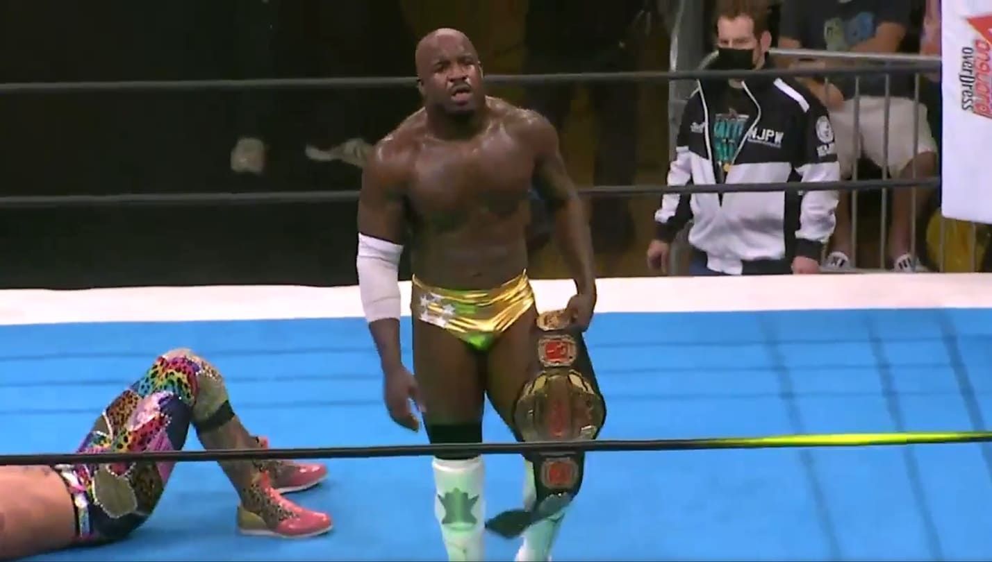 Released WWE Superstar confronts IMPACT World Champion Moose at NJPW ...