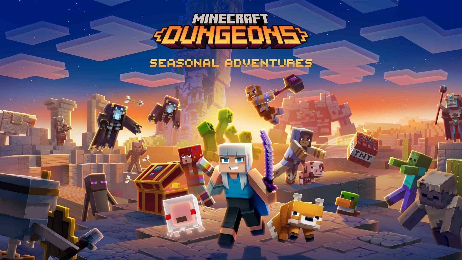 Minecraft Dungeons first Seasonal Adventure announced: Release date ...