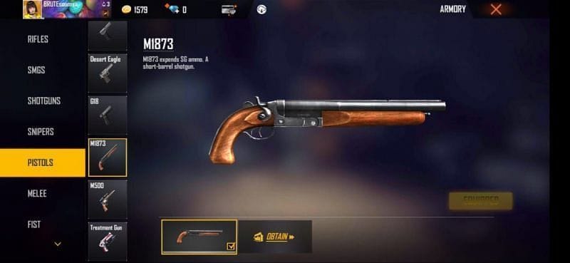 5 best Free Fire guns with high damage for easy kills