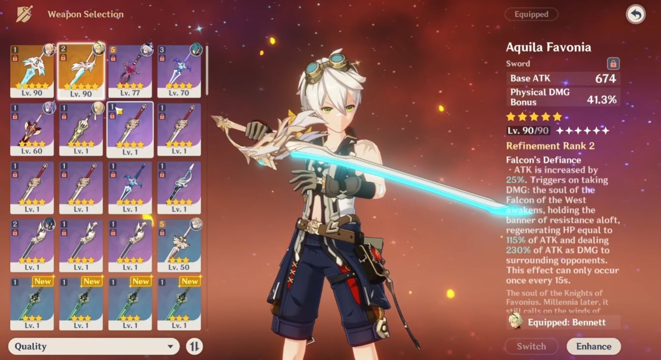 Genshin Impact Bennett build guide: Best artifacts, weapons and talent priority