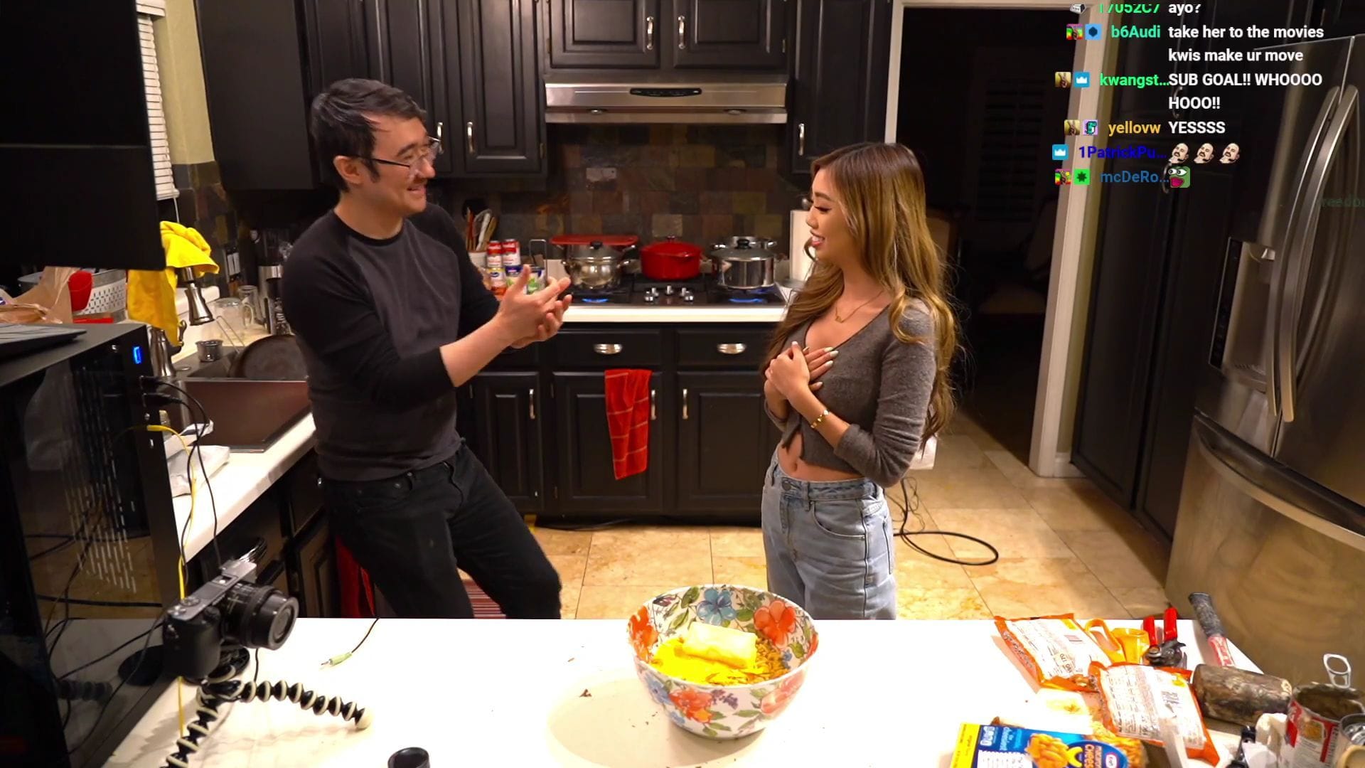 "What if we got married for the memes?" Twitch streamers KristoferYee ...