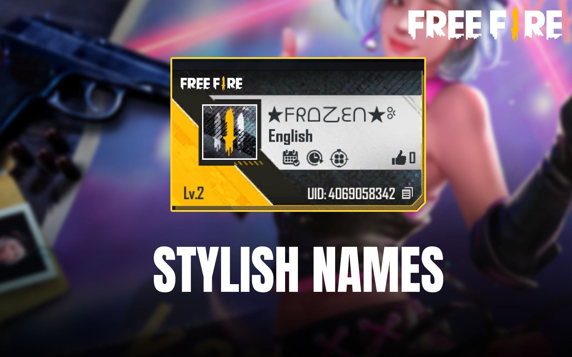 How to find stylish names for pets, guild, and ID in Garena Free Fire