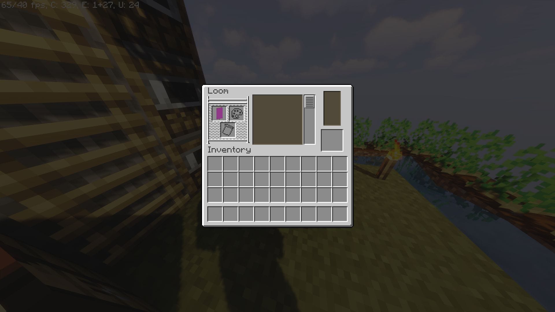 How to make custom banners using a loom in Minecraft