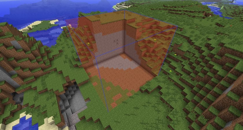 How to clear chunks in Minecraft using commands