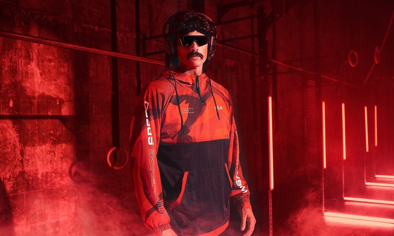 Dr Disrespect hits back at viewers criticizing his merchandise quality