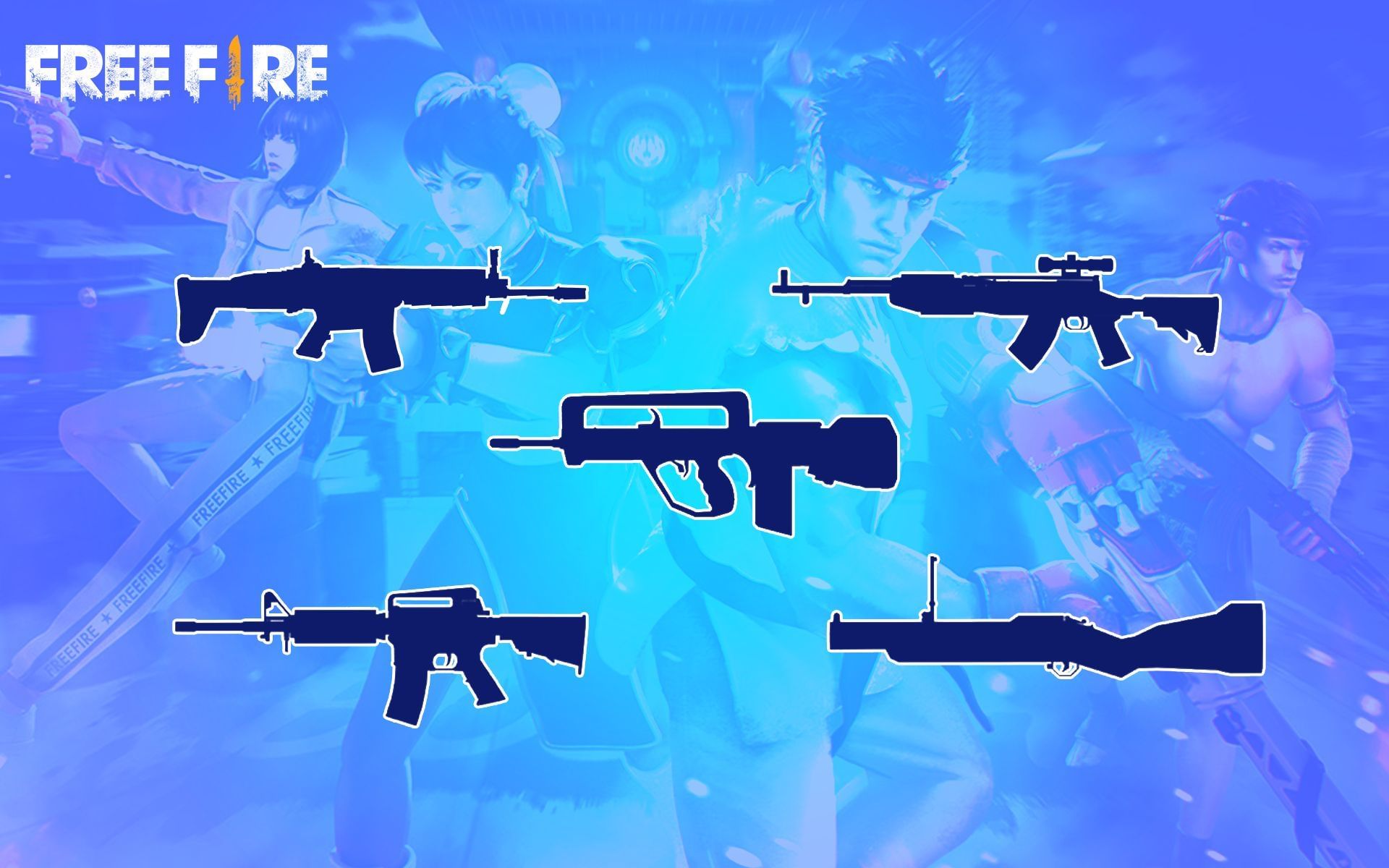 Top 5 Free Fire guns for rushing houses and close combat