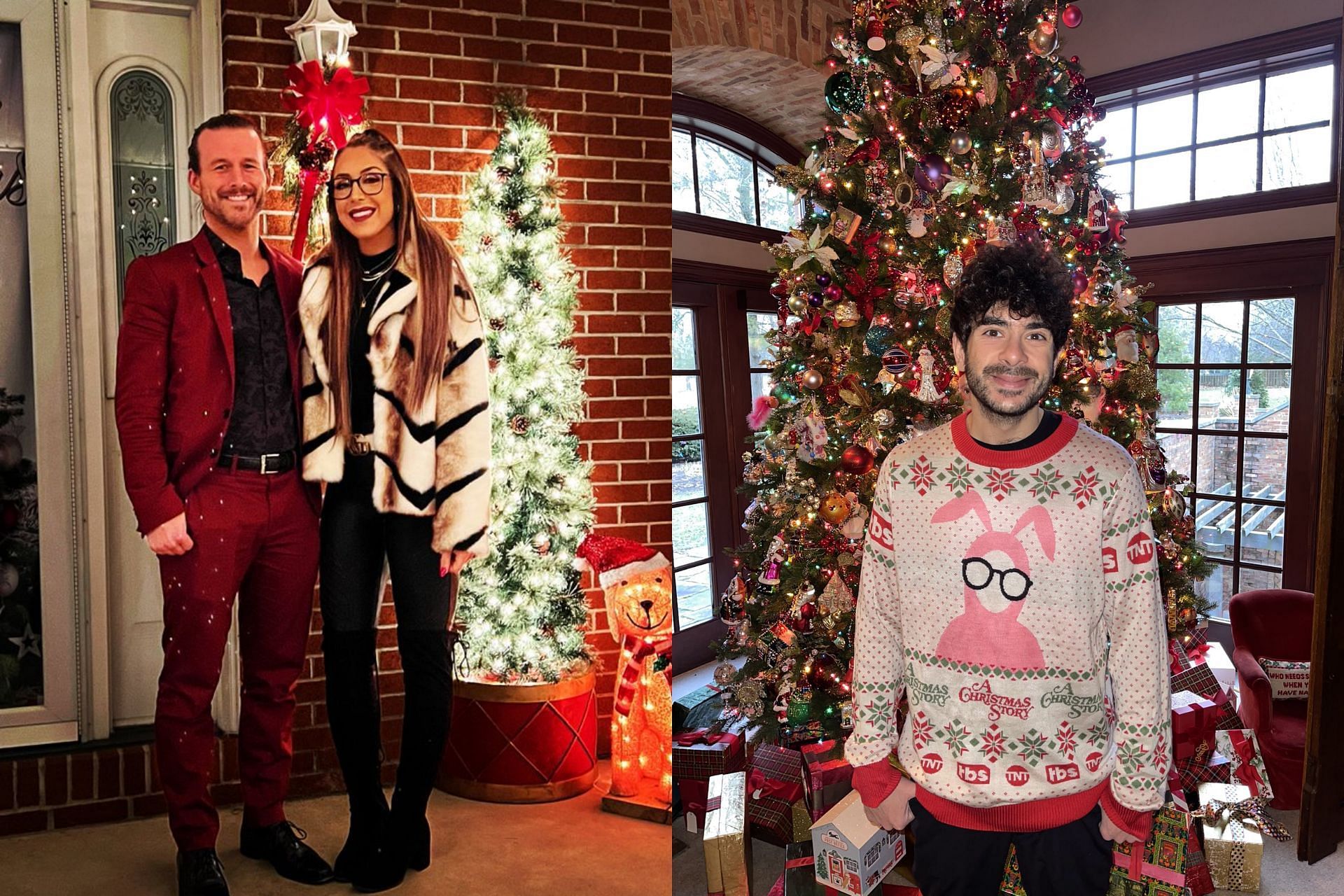 AEW stars celebrate Christmas: Adam Cole, Tony Khan and more AEW stars celebrate Christmas: Adam Cole, Tony Khan and more