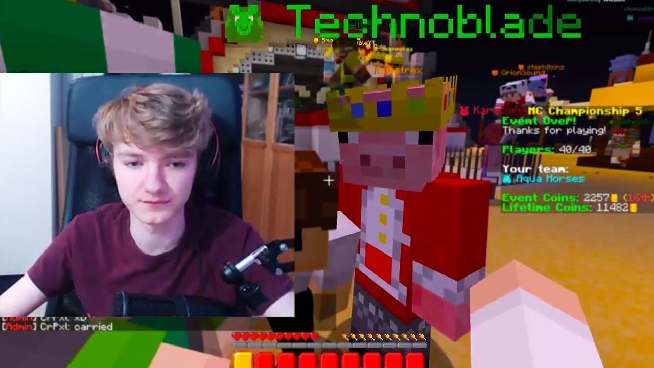 TommyInnit's 5 best moments in the Minecraft Championships (MCC)