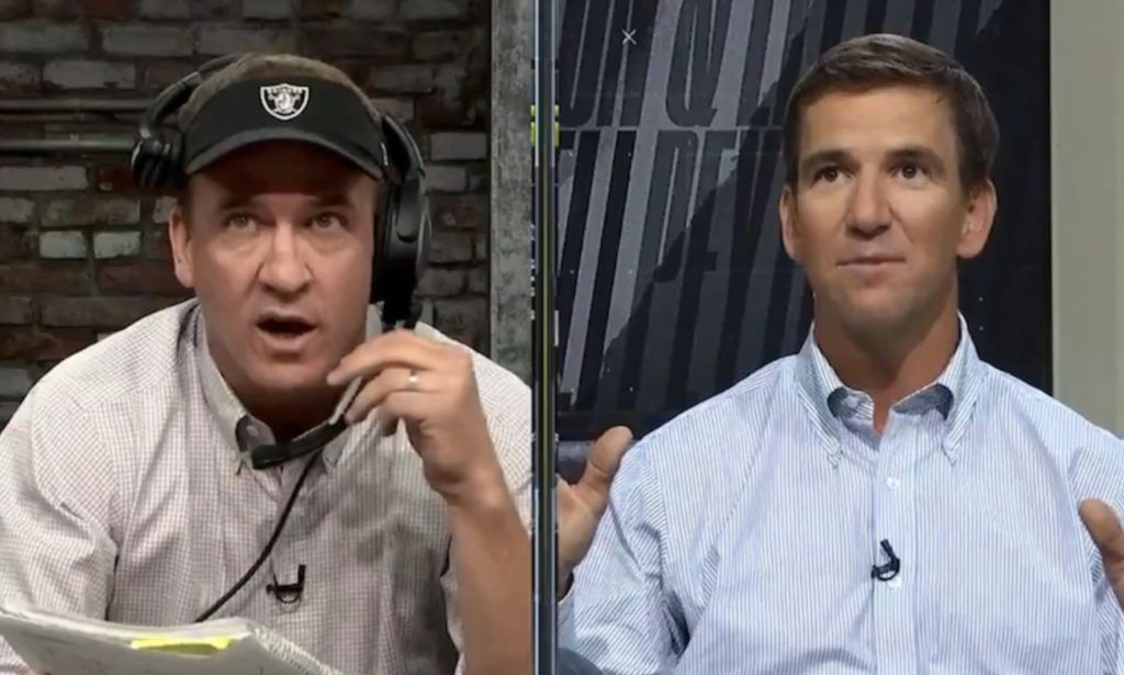 Eli Manning Manningcast broadcast