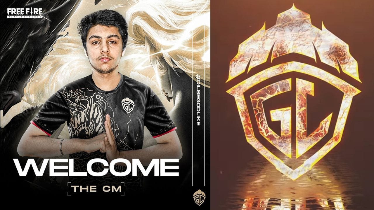 The CM joins GodLike Esports ahead of Free Fire Pro League 2021 Winter