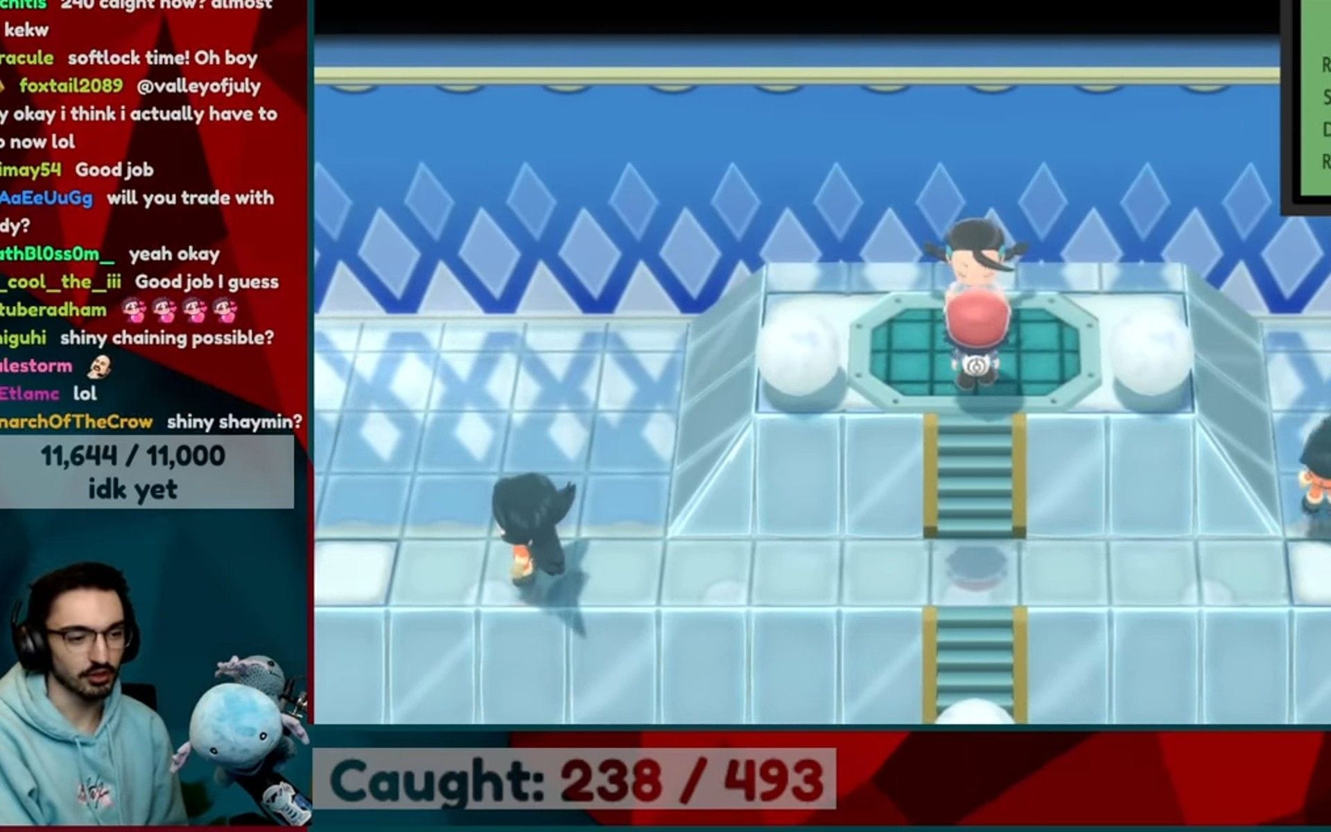 SmallAnt showcases a glitch with the Snowpoint City Gym in Pokémon ...