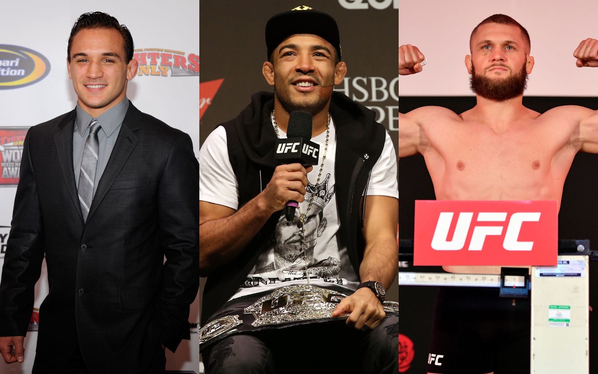 UFC Fight Night: Michael Chandler praises 'living legend' Jose Aldo ...