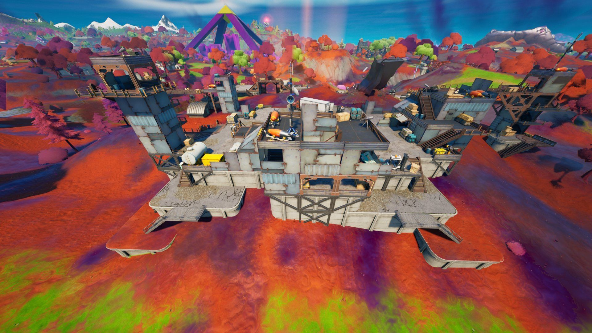 What will happen to the Fortnite Season 8 map during the live event?