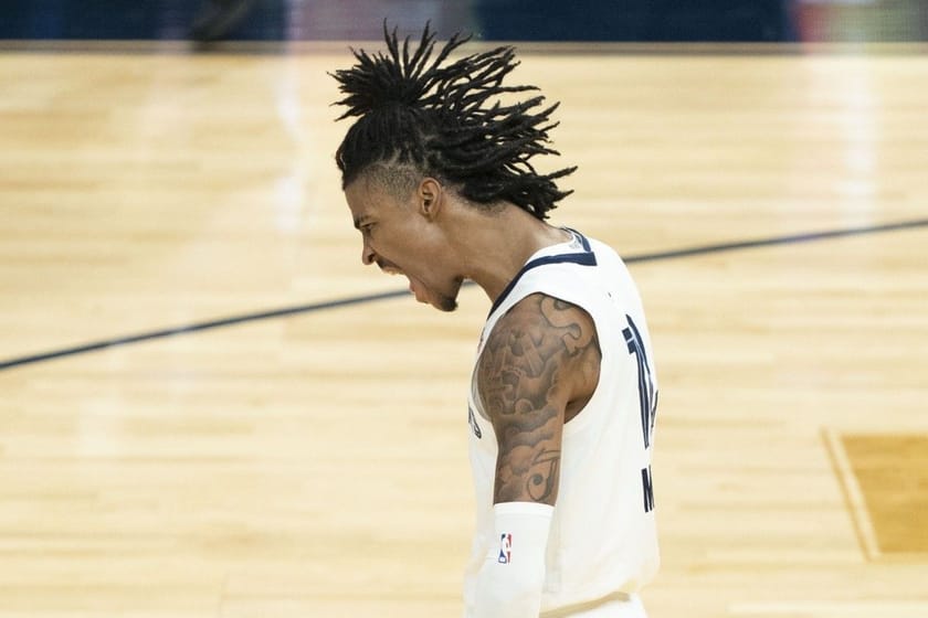 Watch: Ja Morant does the ‘Griddy’ dance move after sinking a buzzer ...
