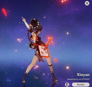 Xinyan | Genshin Impact- Appearence,personality,Rating,Best Builds and FAQs