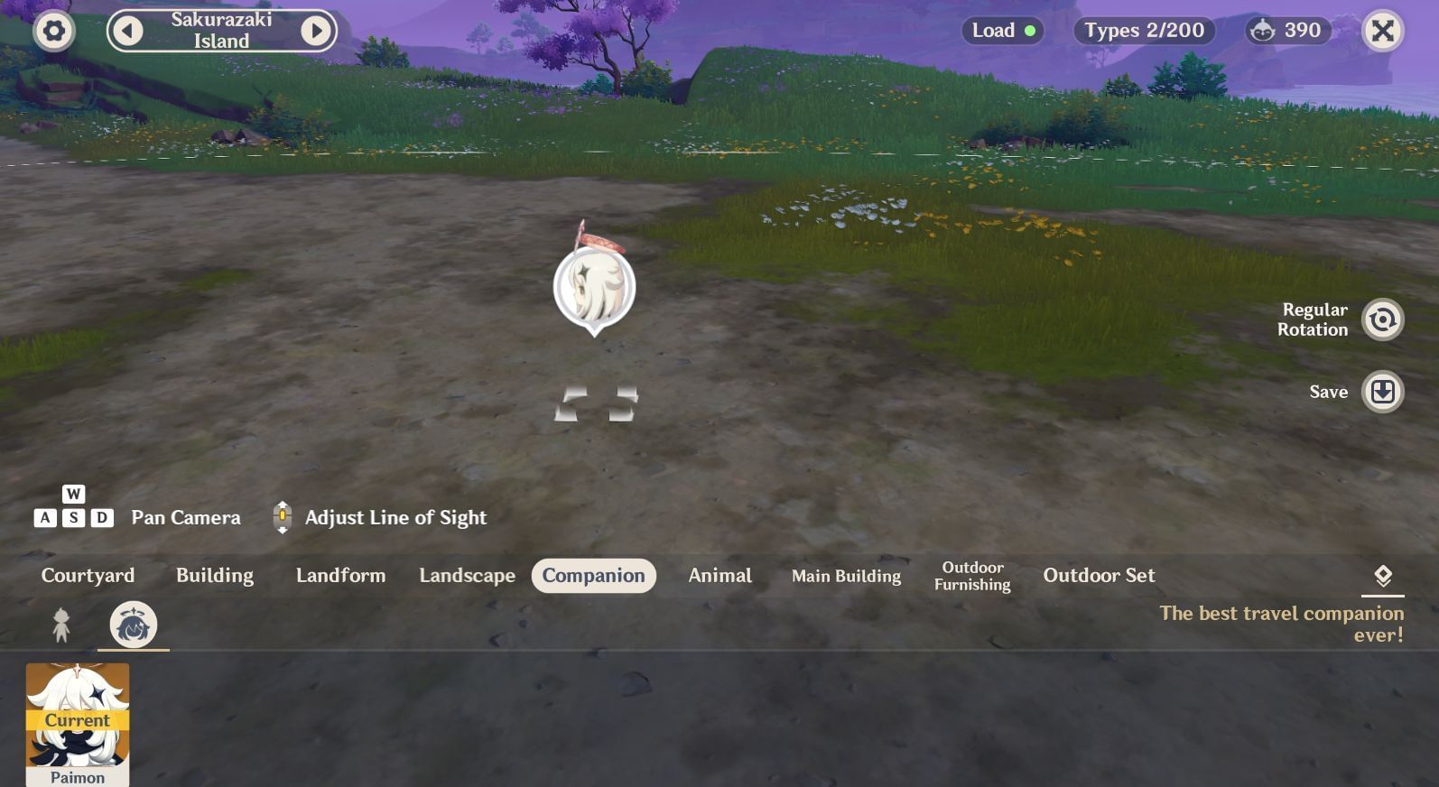 How to add Paimon to teapot realm (Serenitea pot) in Genshin Impact