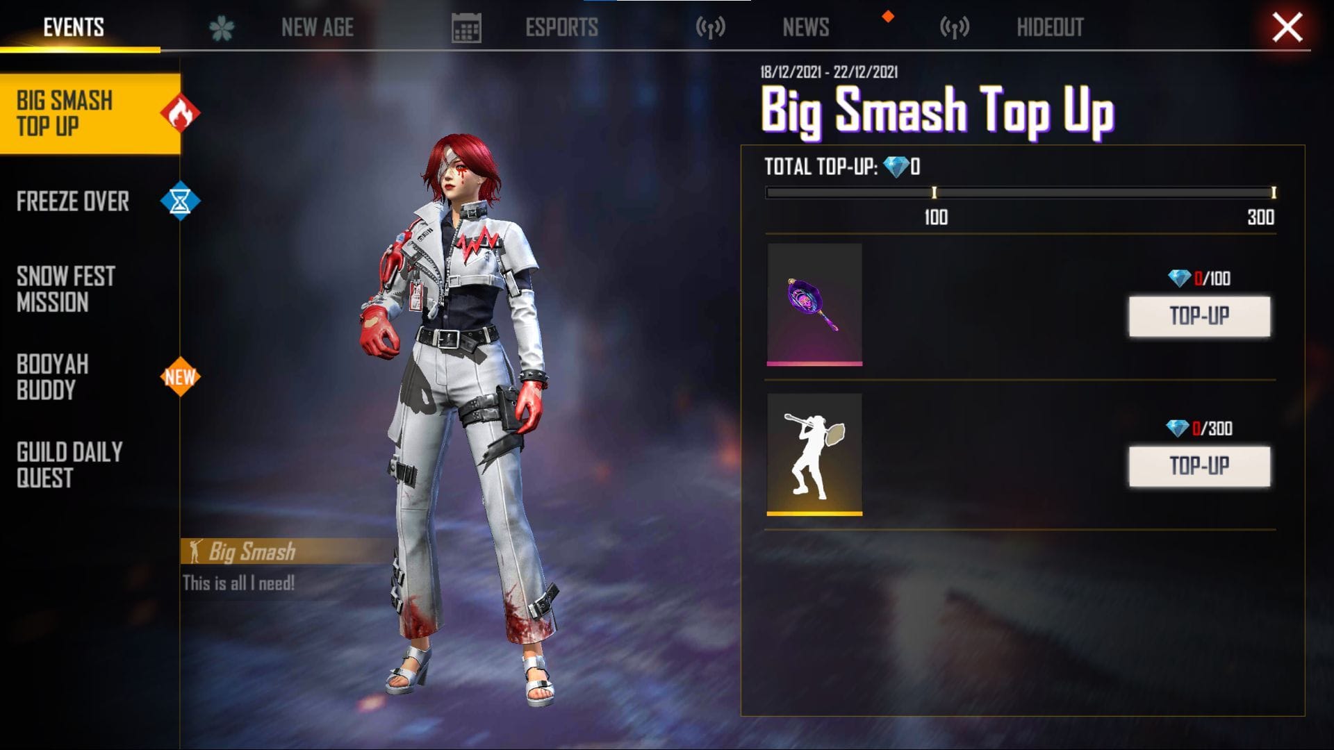 How to get Legendary 'Big Smash' emote in Garena Free Fire