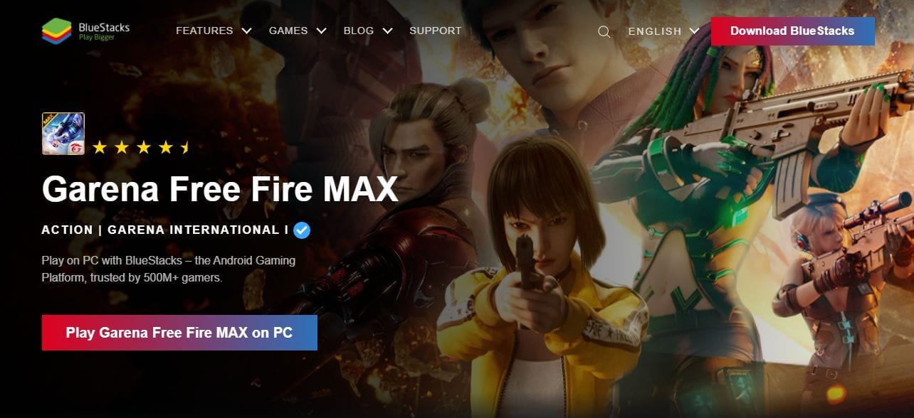 How to download and install Free Fire MAX on PC (Emulator)