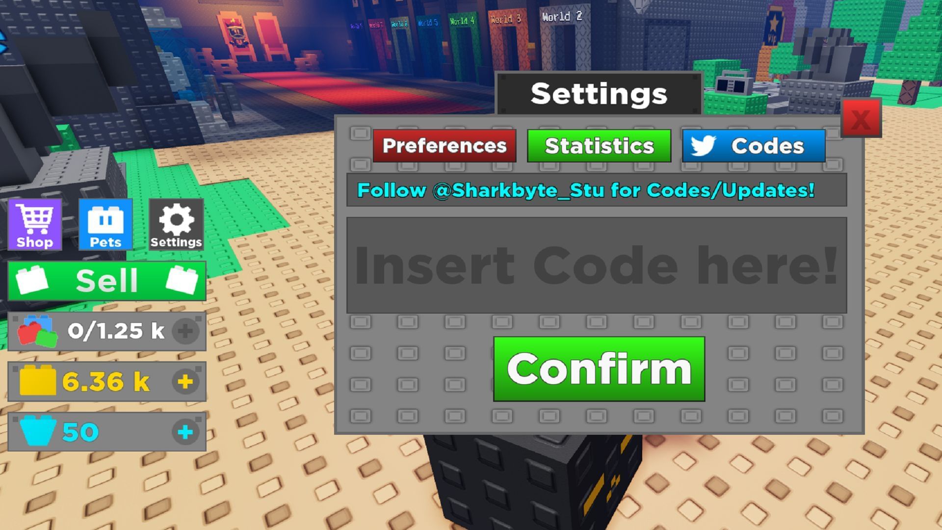 Roblox Brick Simulator codes (December 2021)
