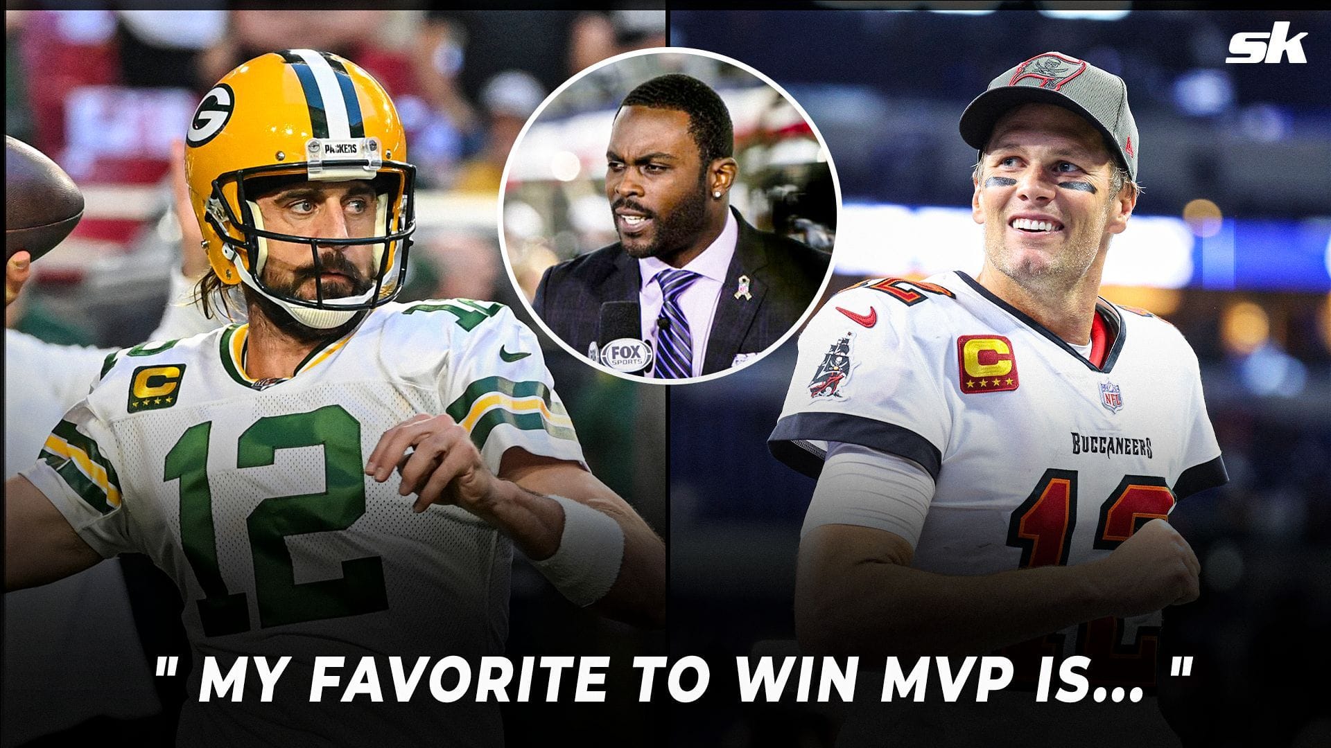 Michael Vick names his NFL MVP favorite between Rodgers and Brady