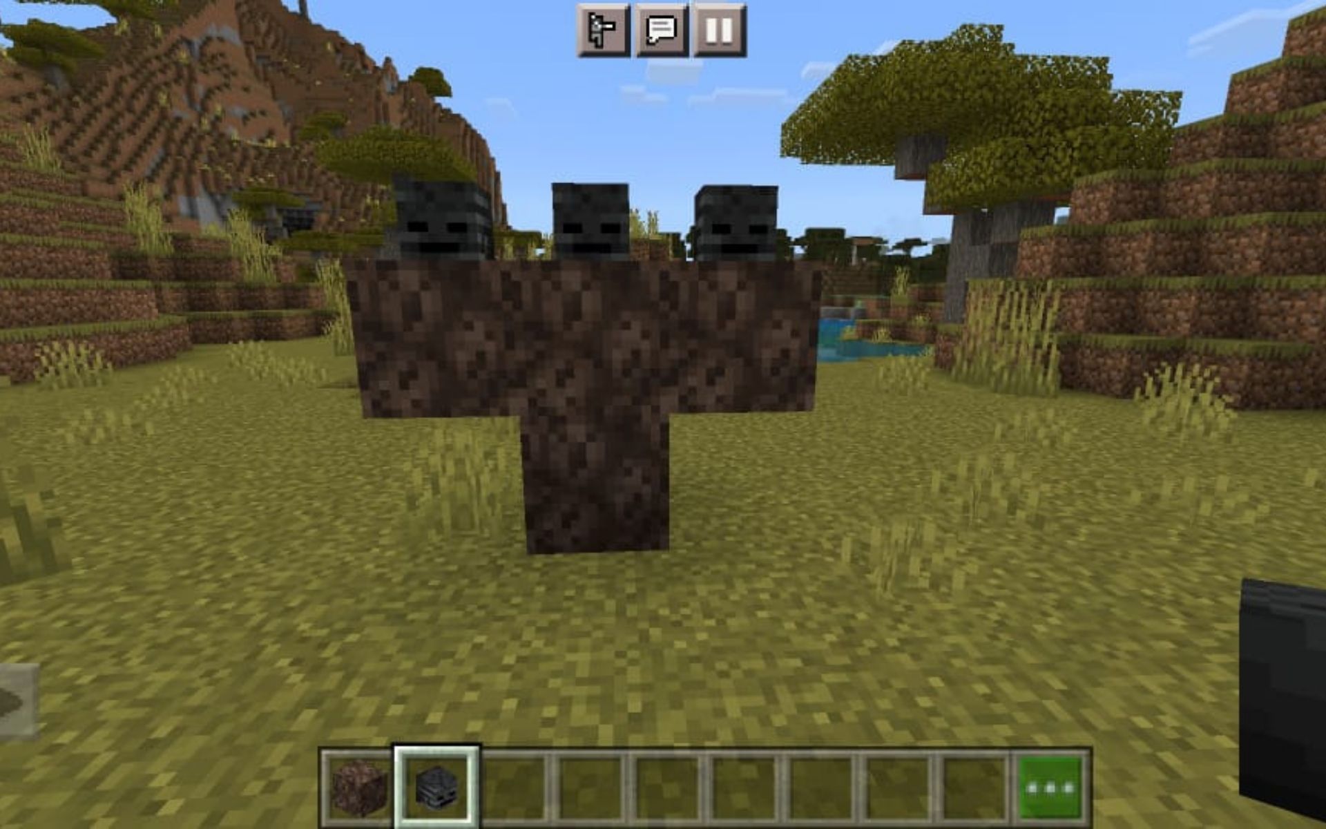 Differences in fighting the Wither on Minecraft Java vs Bedrock Edition