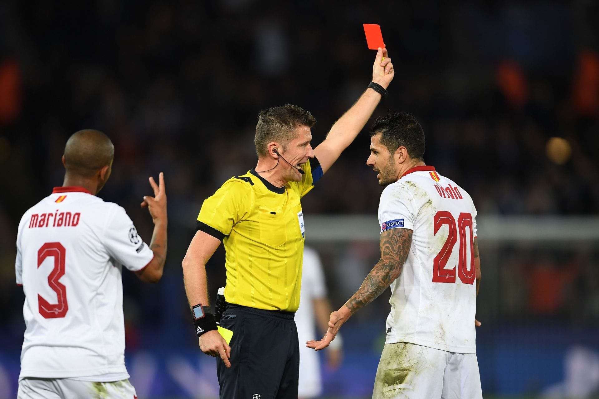Ranking the 10 clubs with most red cards in football since 2000