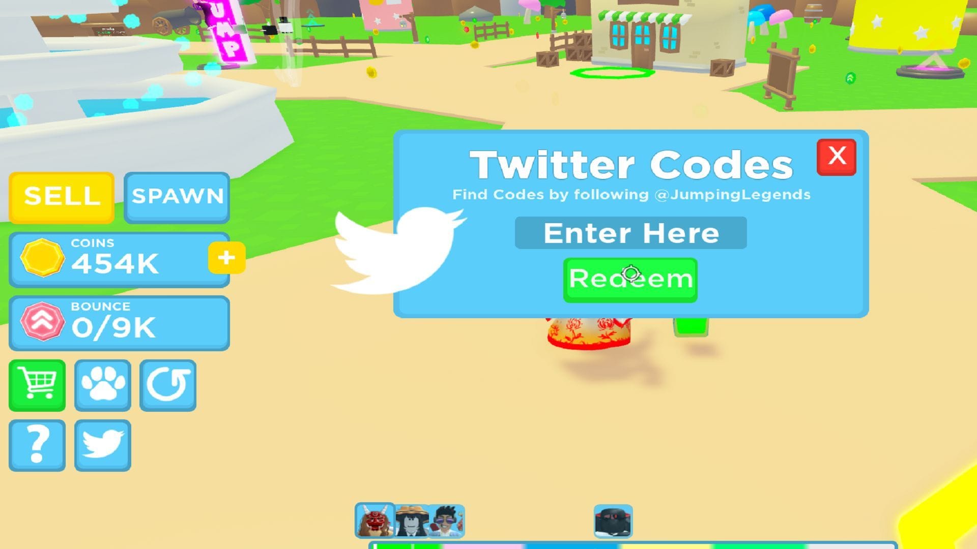 Roblox Jumping Legends code (December 2021)