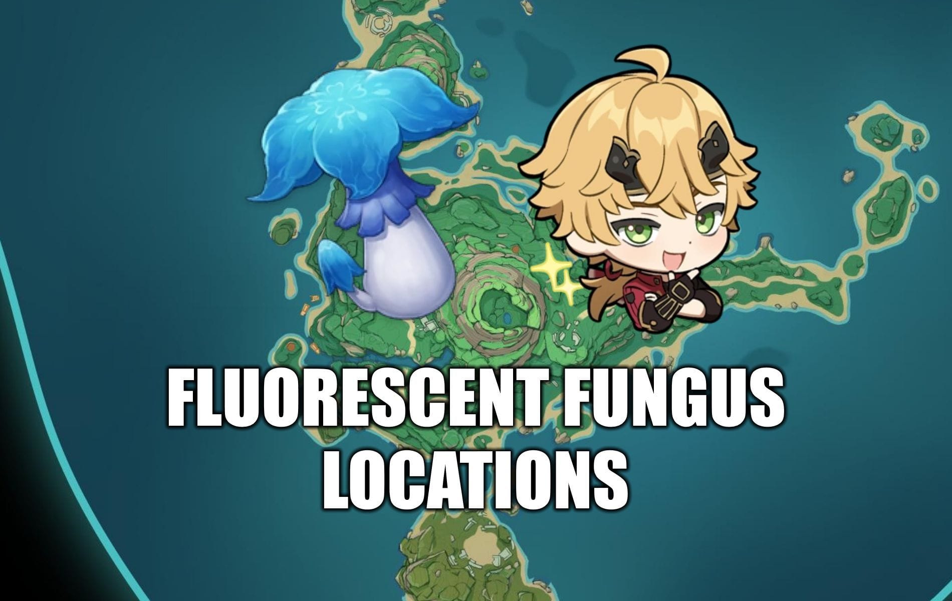 Where to find Fluorescent Fungus in Genshin Impact: All locations on an interactive map