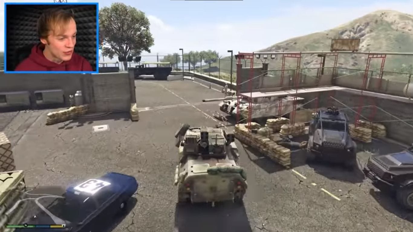 GTA 5 streamer Nought finds 10 secret military vehicles using mods