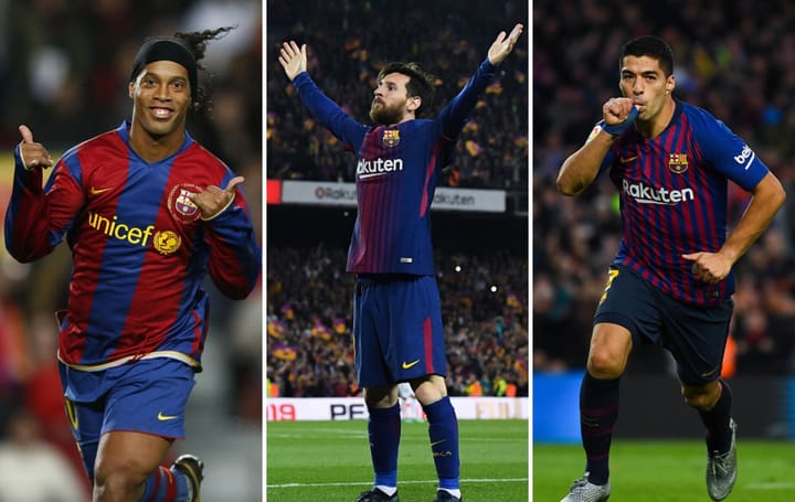 Ranking the 10 greatest Barcelona players of all time