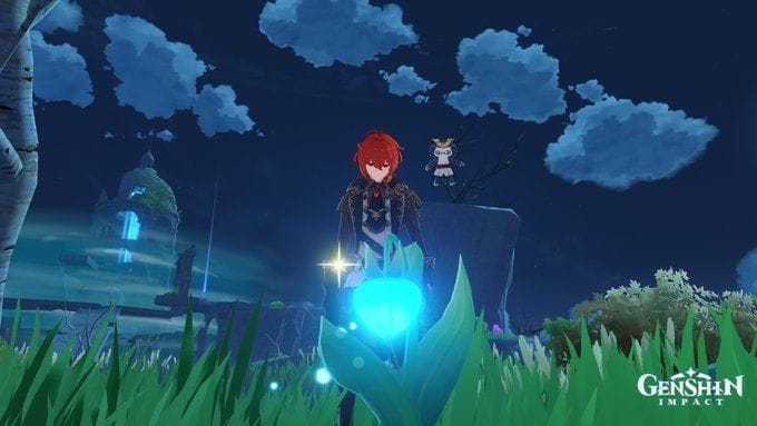 All Genshin Impact lamp grass locations with Interactive map