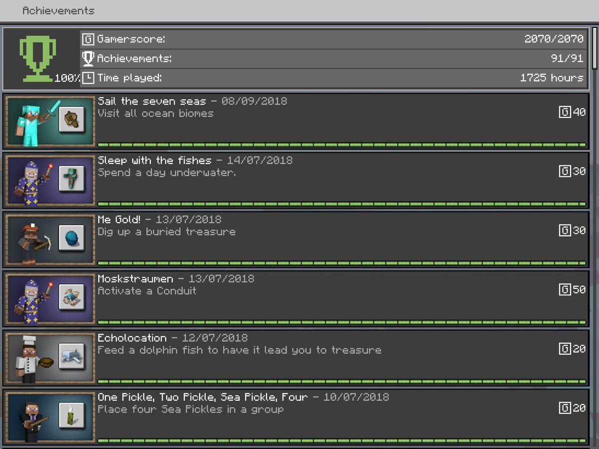 Ranking 5 best Minecraft achievements of all time
