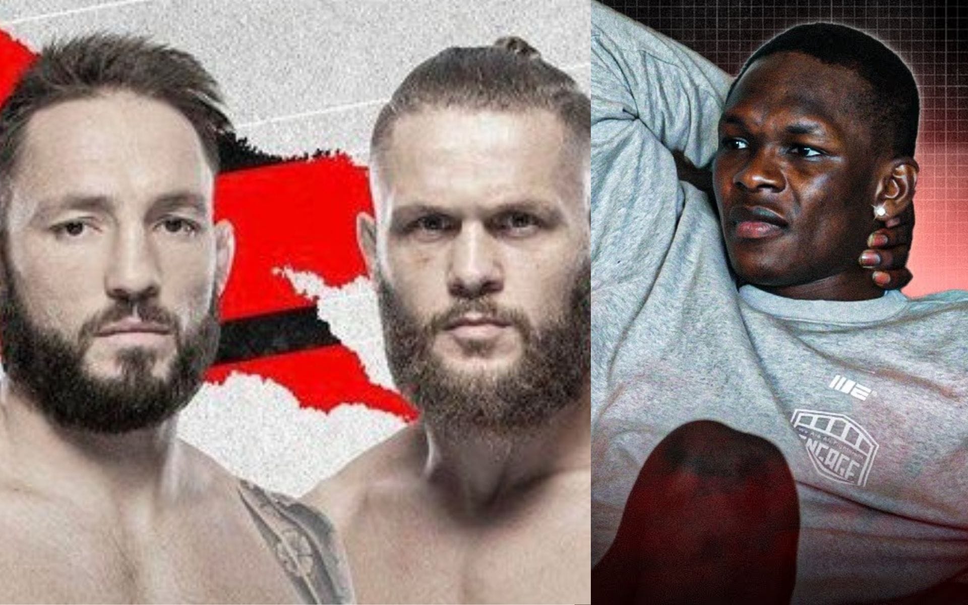 Watch: Israel Adesanya's shocked reaction to CKB teammate Brad Riddell ...