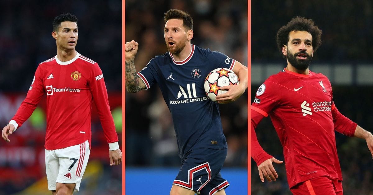 Lionel Messi, Cristiano Ronaldo and Mo Salah among players in race for ...