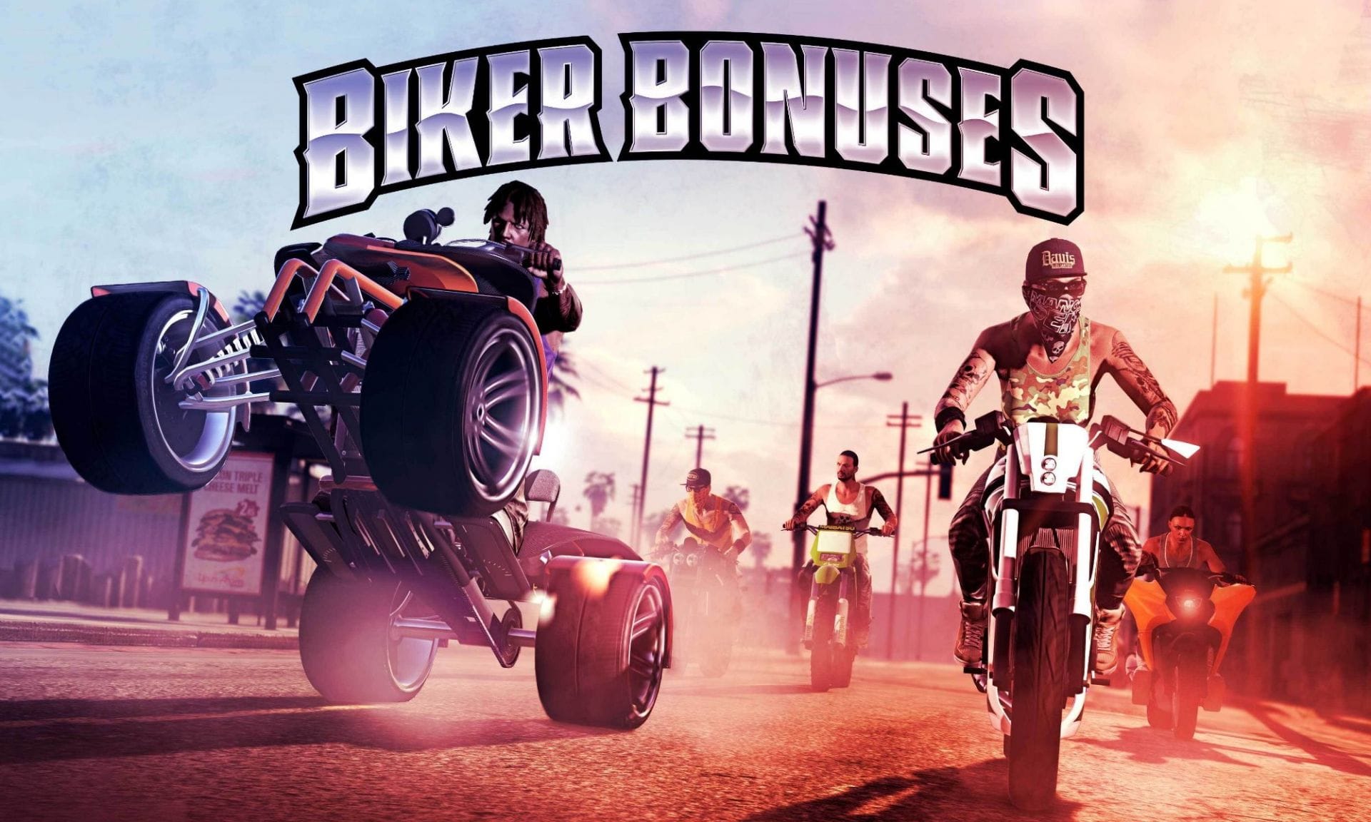 GTA Online to give out Biker Bonuses this week