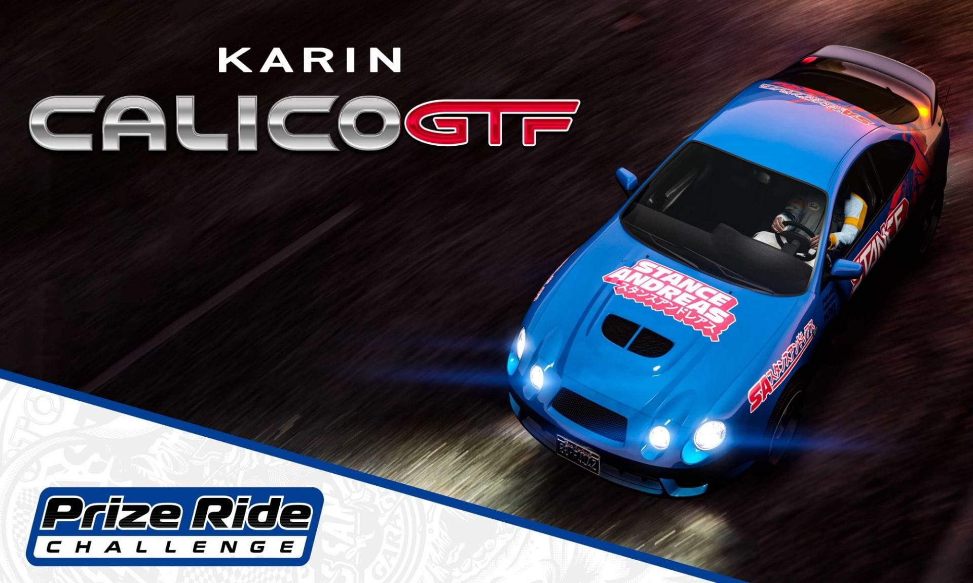 GTA Online puts the Calico GTF as this week's Prize Ride