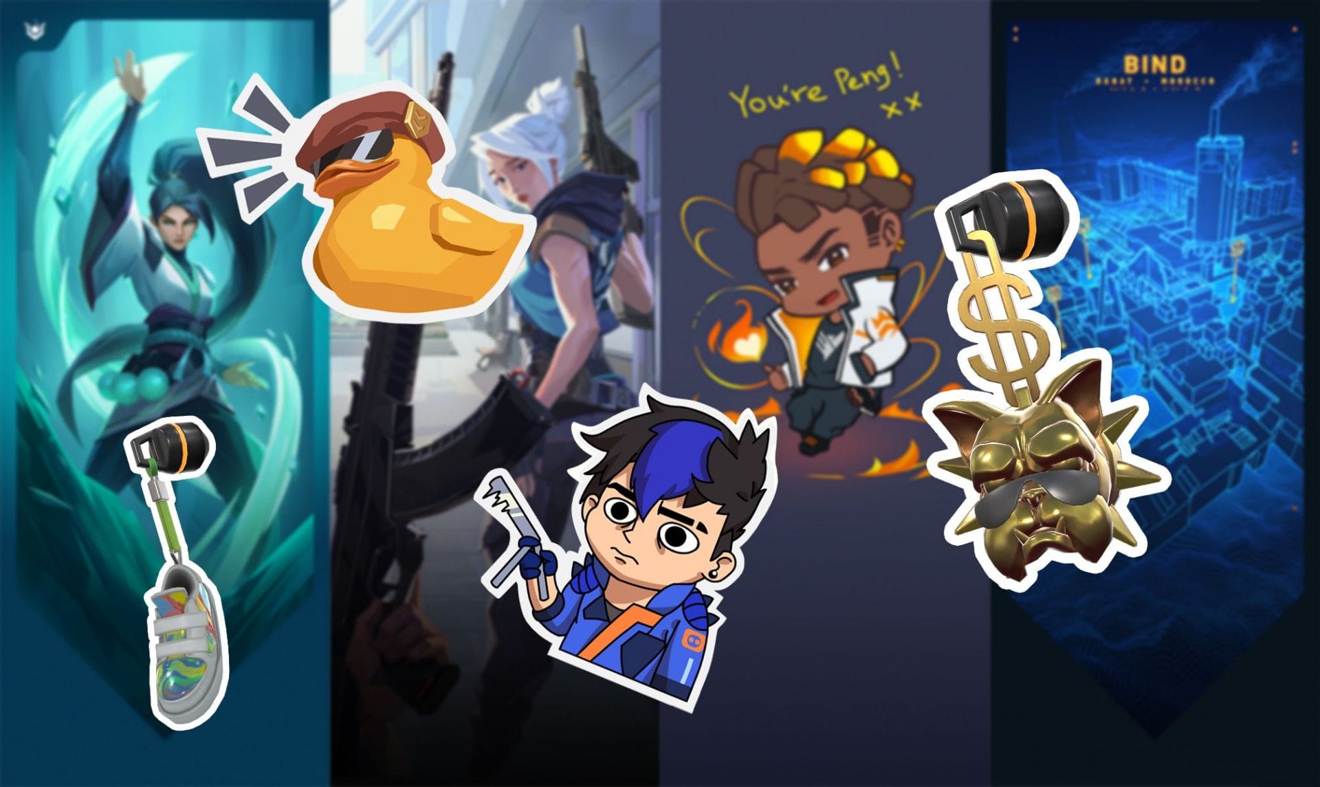 Valorant Episode 4 Act 1 Battlepass: Every Spray, Card, and Gun Buddy ...