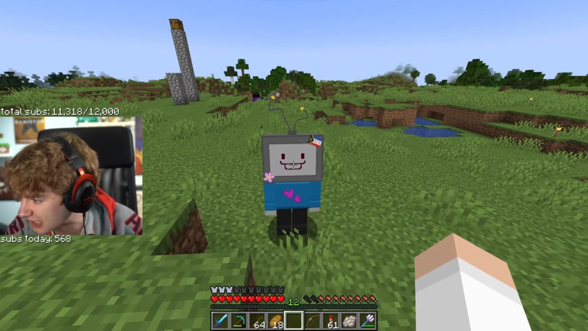 Minecraft star TommyInnit brings stream chat into the game with a mod