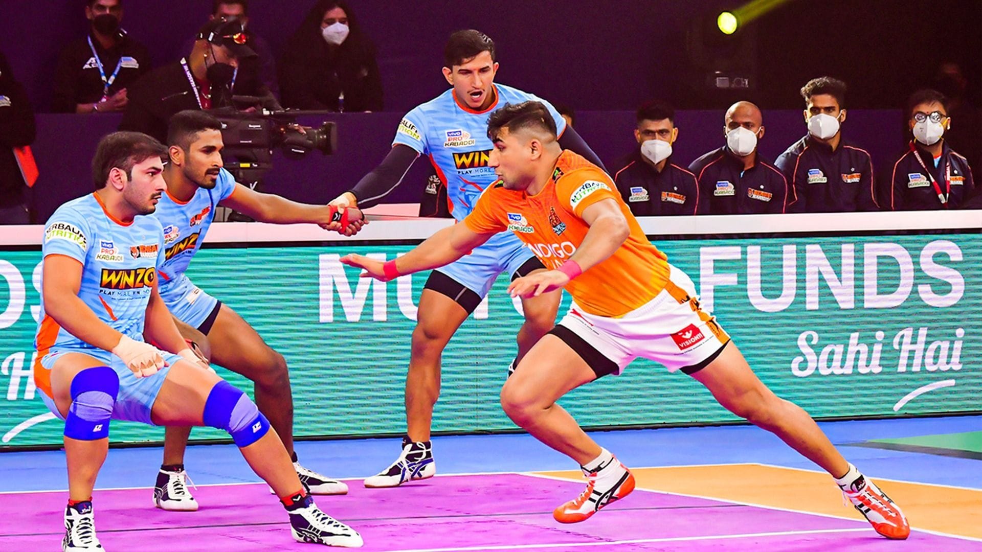 Pro Kabaddi 2021 result: Puneri Paltan, UP Yoddha register convincing ...