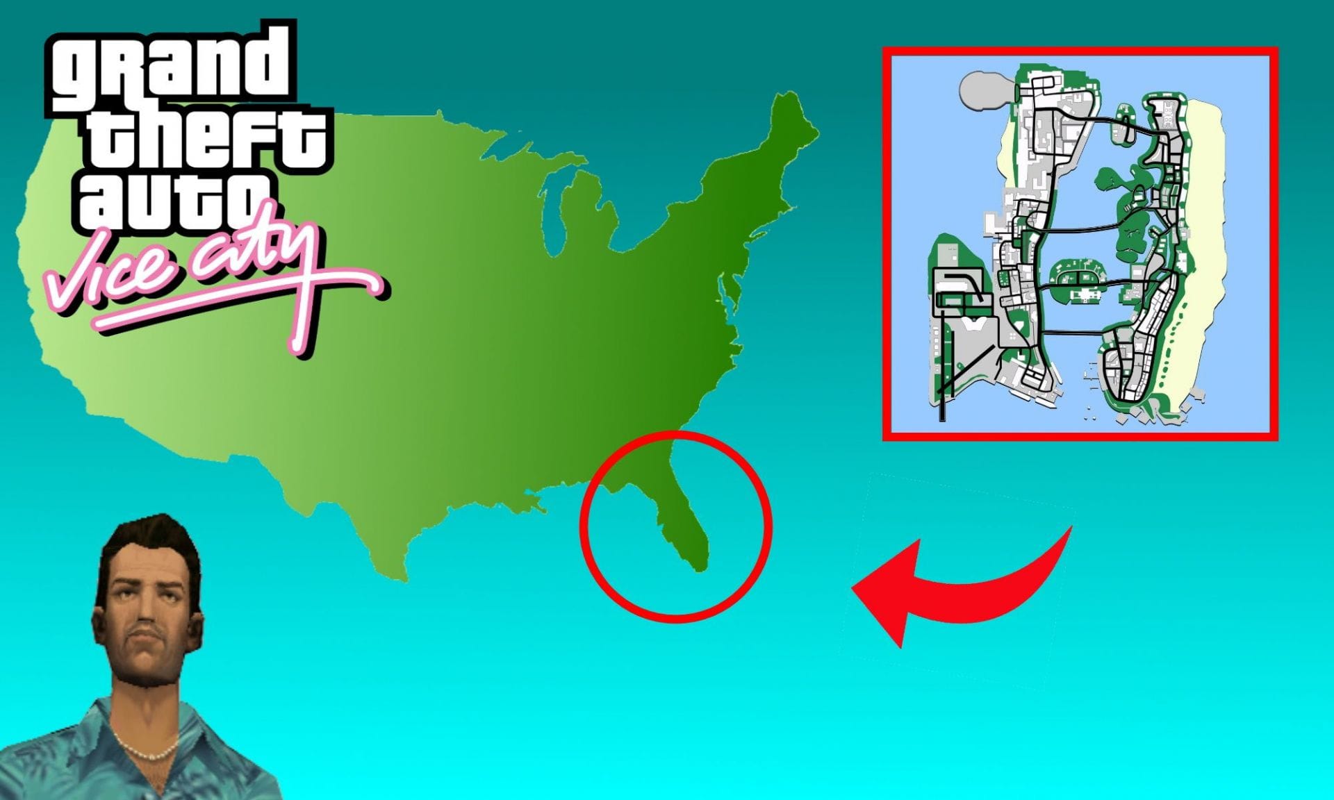 Where is GTA Vice City supposed to be?